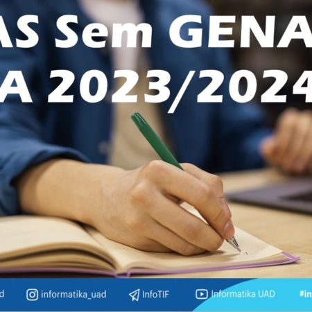 Kalender Akademik Semester Ganjil-Genap 2023/2024 - Program Studi S1 Informatika